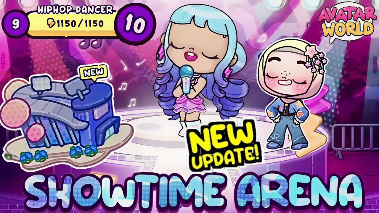 NEW UPDATE SHOWTIME ARENA | AVATAR WORLD | PAZU | - YouTube