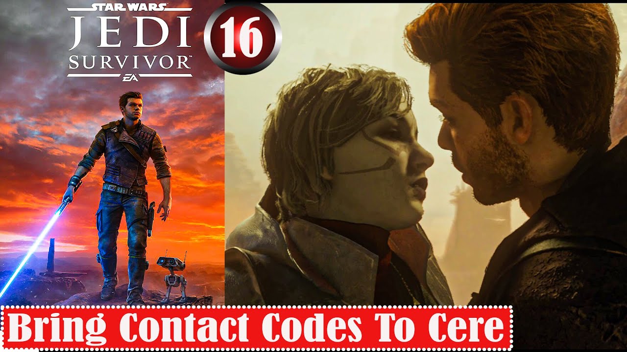 Star Wars Jedi Survivor - Bring Contact Codes To Cere - YouTube
