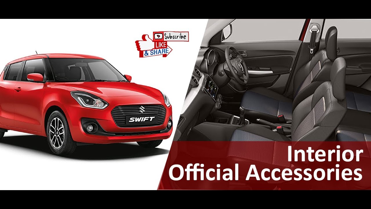 All-New Swift Interior ZXI AMT Full Interior accessories with price ...