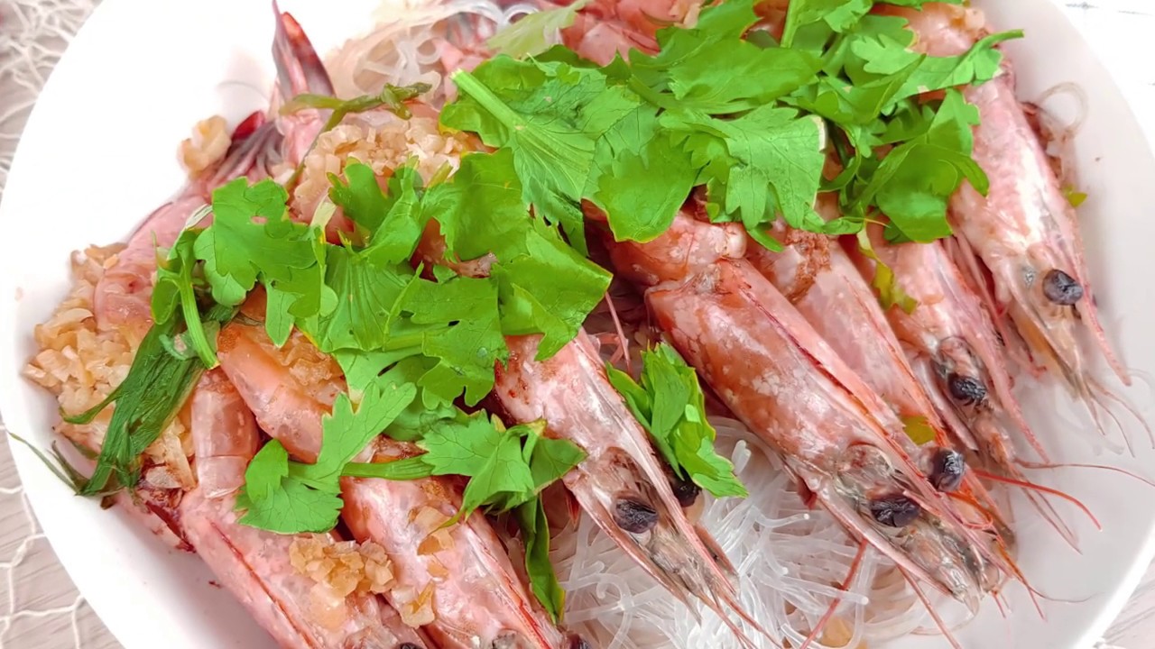 CNY Recipe: Steam Prawn - YouTube