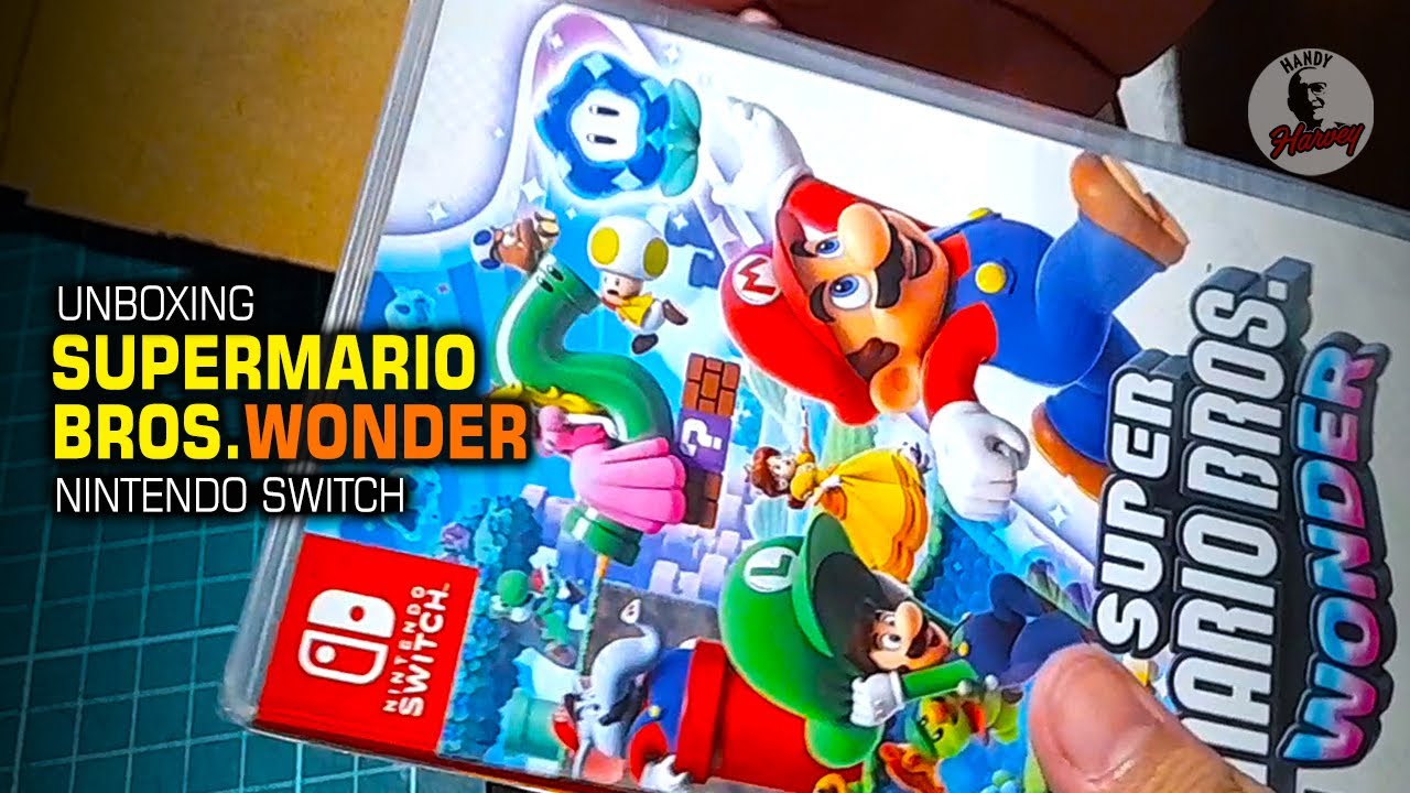Unboxing Nintendo Switch SUPER MARIO BROS. WONDER #handyharvey # ...