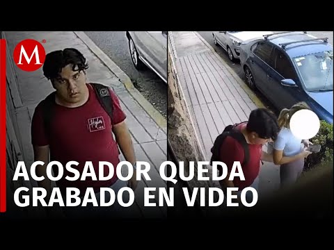Captan en video agresión sexual a una joven en Puebla