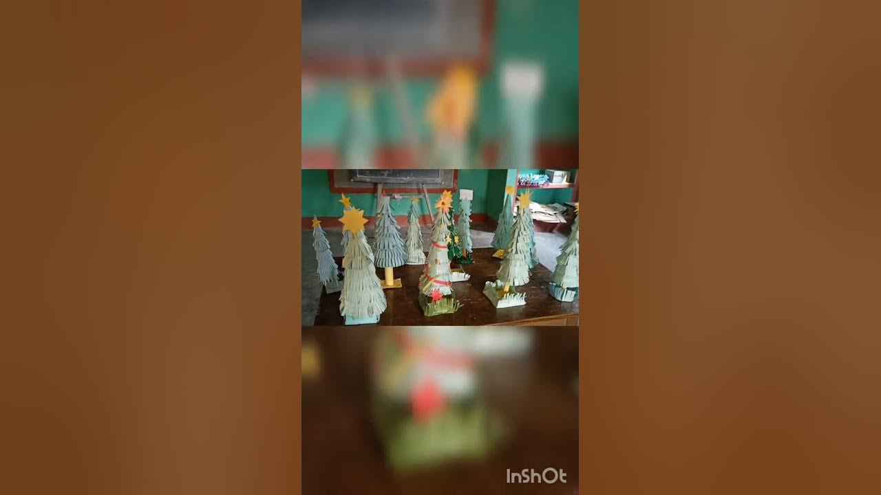 #Co curricular activities#Art and craft#Christmas tree# - YouTube