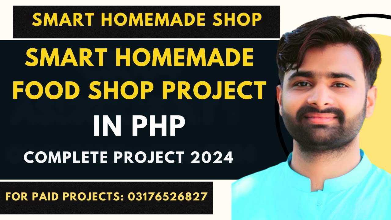 Smart Home-Made Food Shop Project in PHP | Online Food Ordering System ...