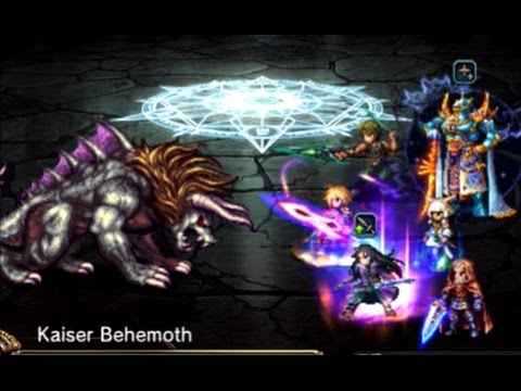 Nameless Ruins vs Kaiser Behemoth - Part 104 - Final Fantasy Brave ...