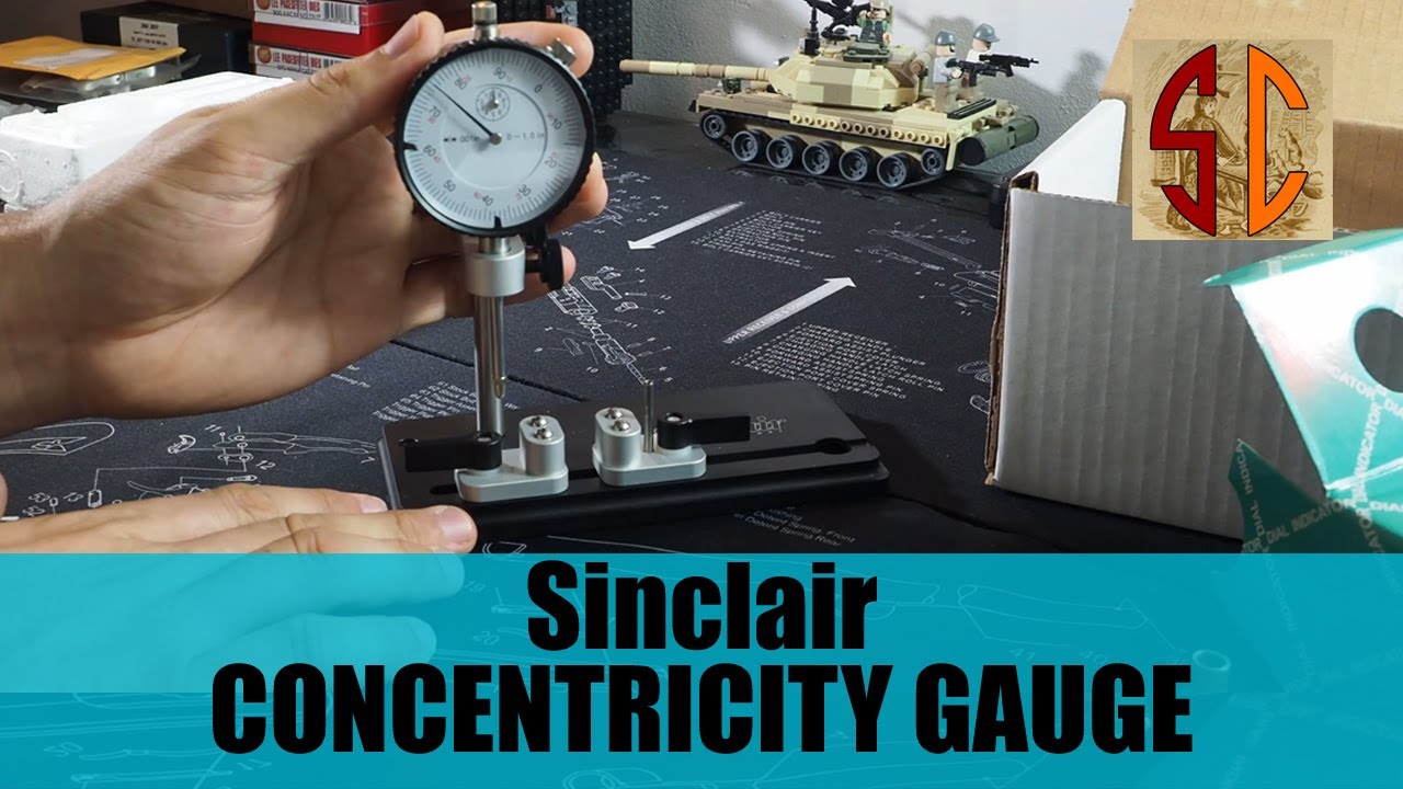 Sinclair Concentricity gauge, comparateur - YouTube
