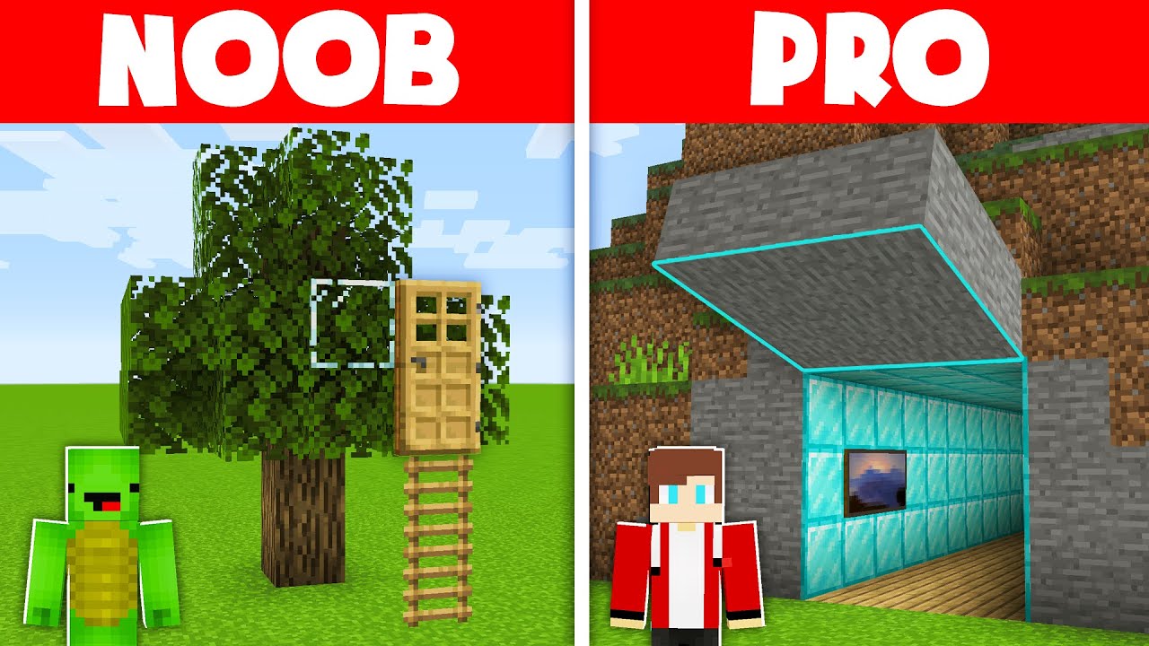 JJ vs Mikey Secret Trap Base Survival Battle Challenge in Minecraft (Maizen Mizen Mazien) Parody ...