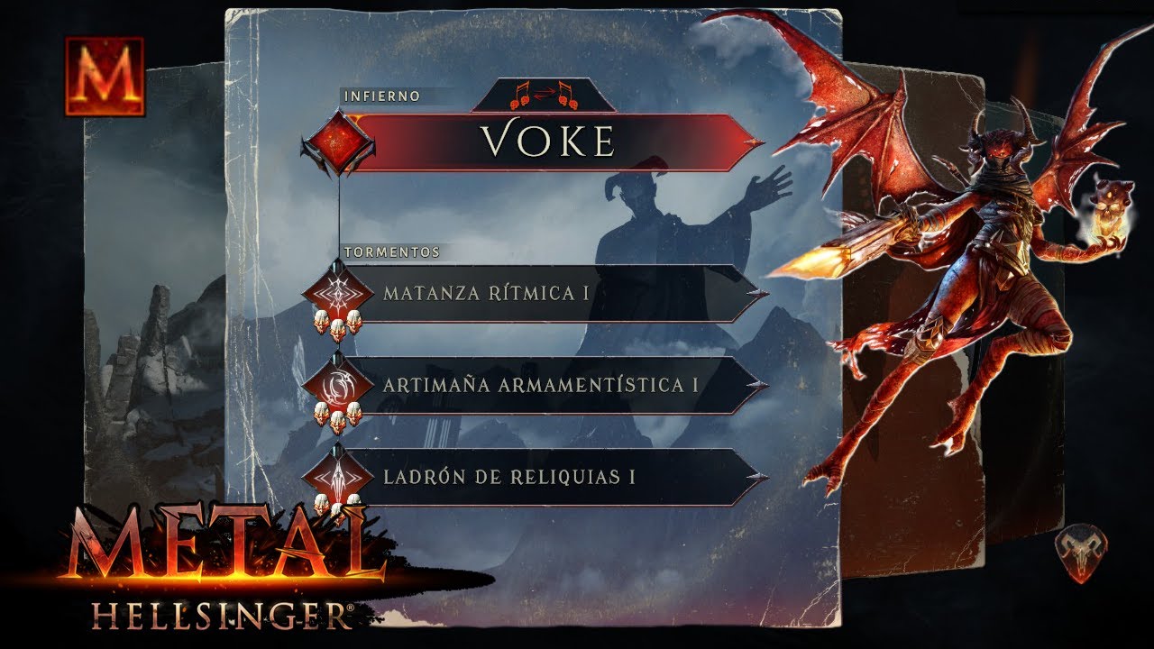 Metal Hellsinger Infierno 2 Voke - YouTube