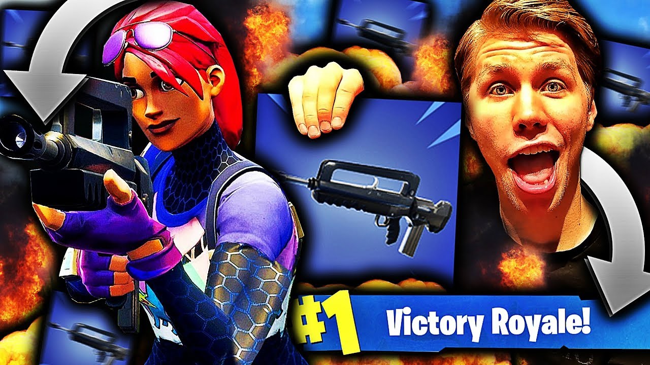 BURST ASSAULT RIFLE OVER EN LEGENDARY SCAR?! ⛔️💥 EPISK HIGH ELIMINATION ...