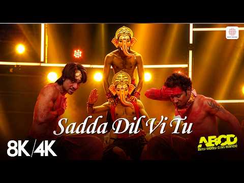 Sadda Dil Vi Tu (Ga Ga Ga Ganpati) - 8K/4K Music Video | Sachin-Jigar | Ganesh Chaturthi Song | ABCD