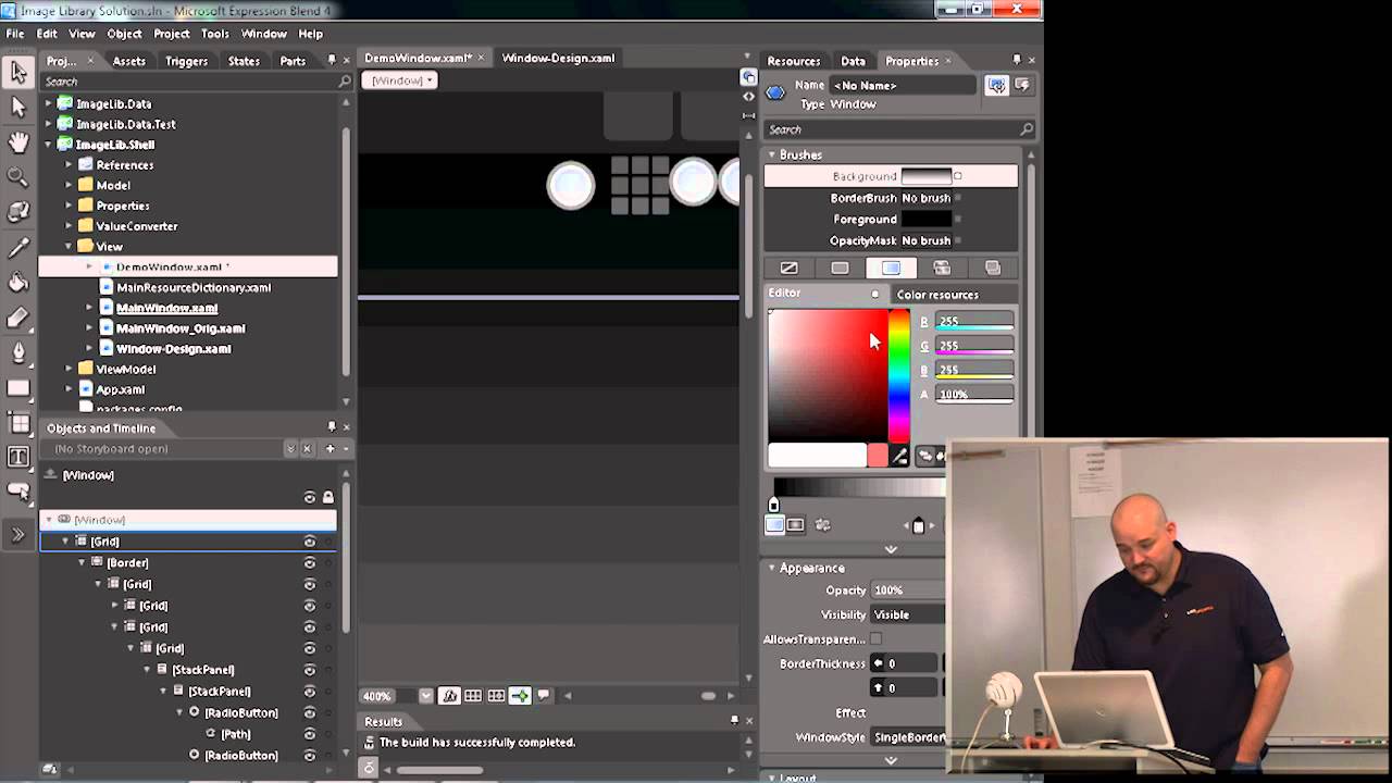 Expression Blend 4 with WPF—SVNUG Presentation #5 (June 2011) - YouTube