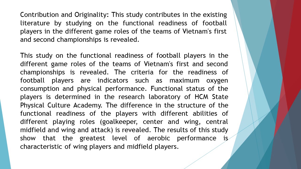 The Difference in the Structure of the Functional Readiness of the ...