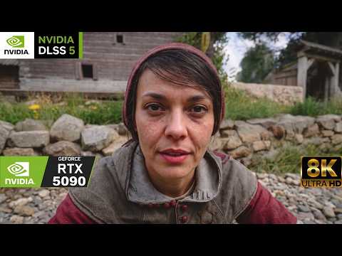 DLSS 5 in Kingdom Come 2 is INSANE! - RTX 5090 - 8k - Real Life Graphics - Ray Tracing Mod