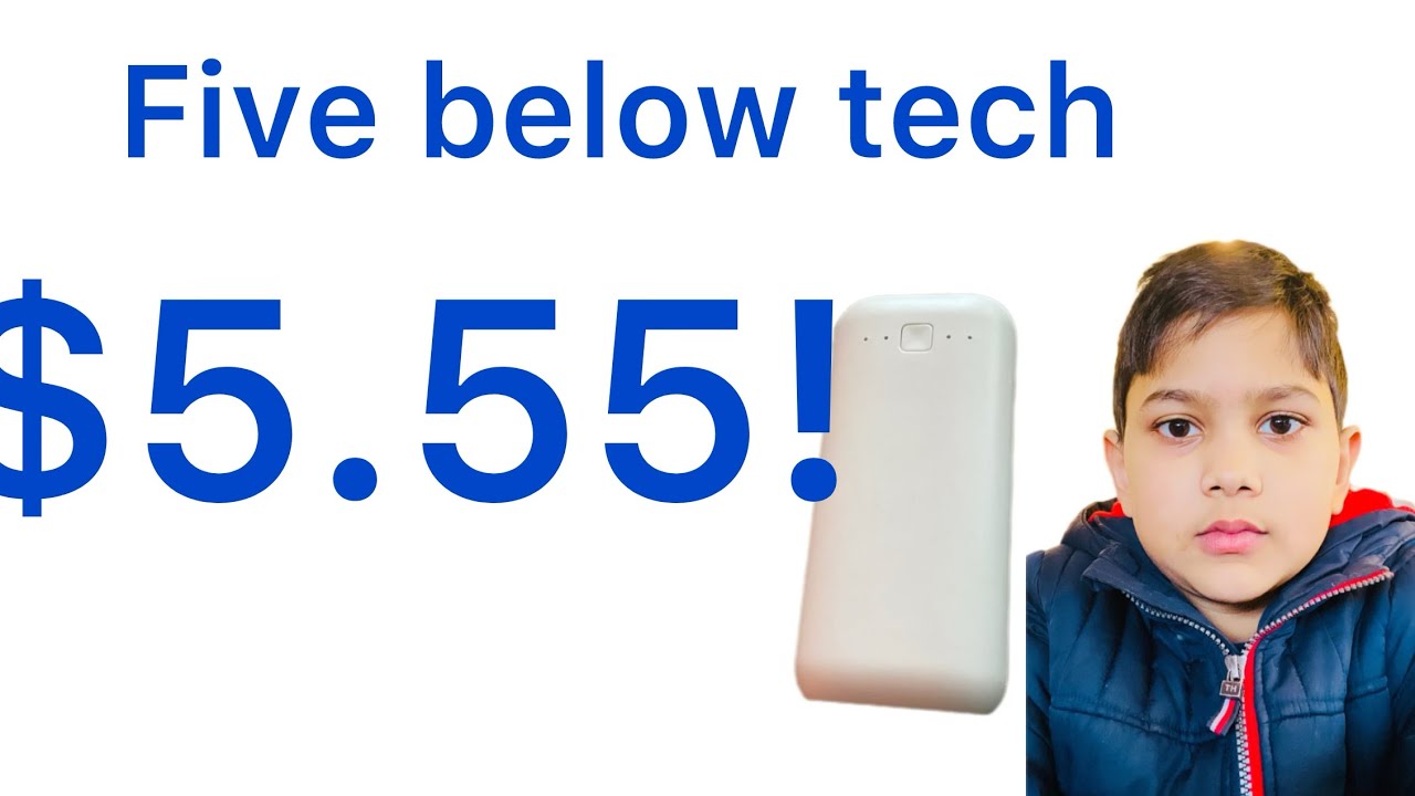 Five below tech! - YouTube