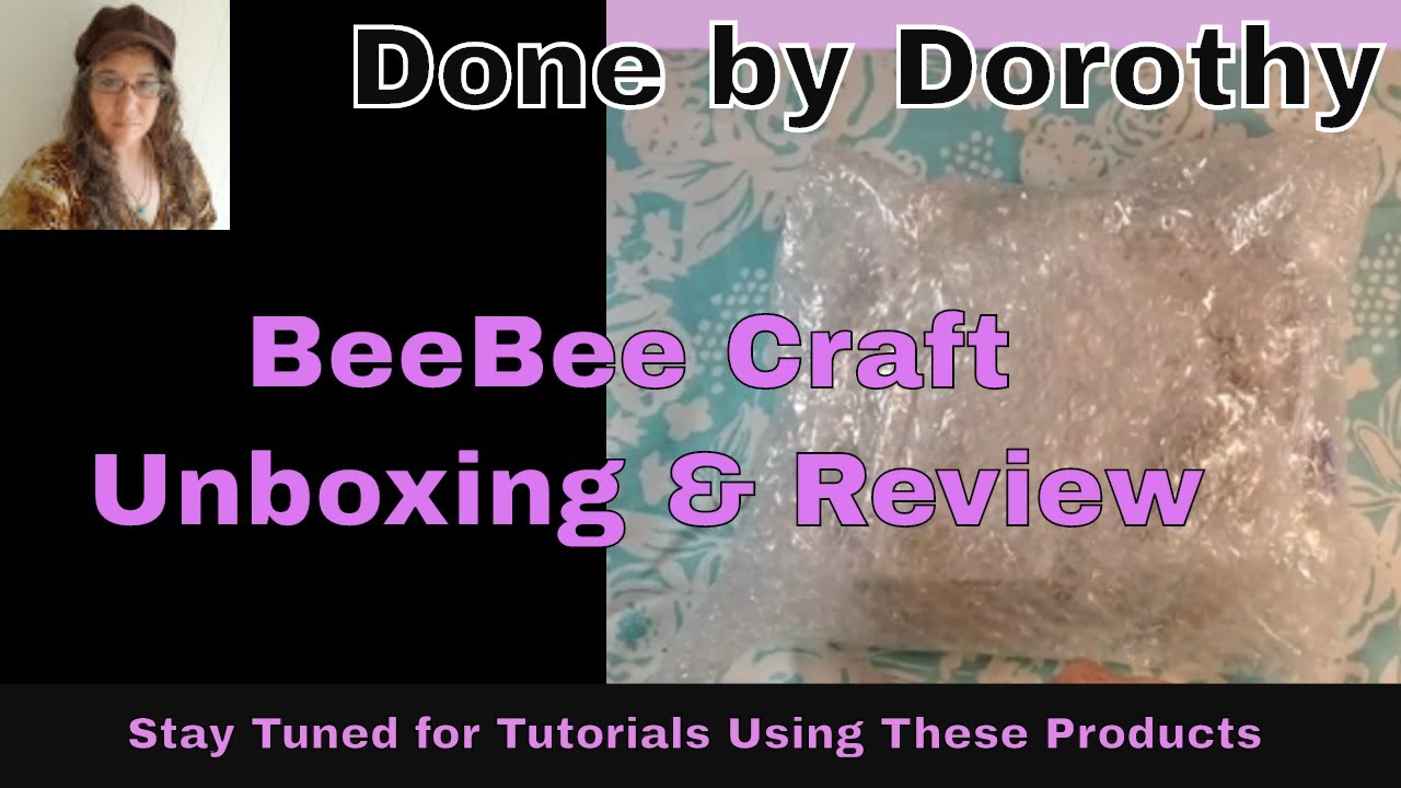 BeeBeeCraft Unboxing and Review Crafty Love Craft Supplies DIY - YouTube