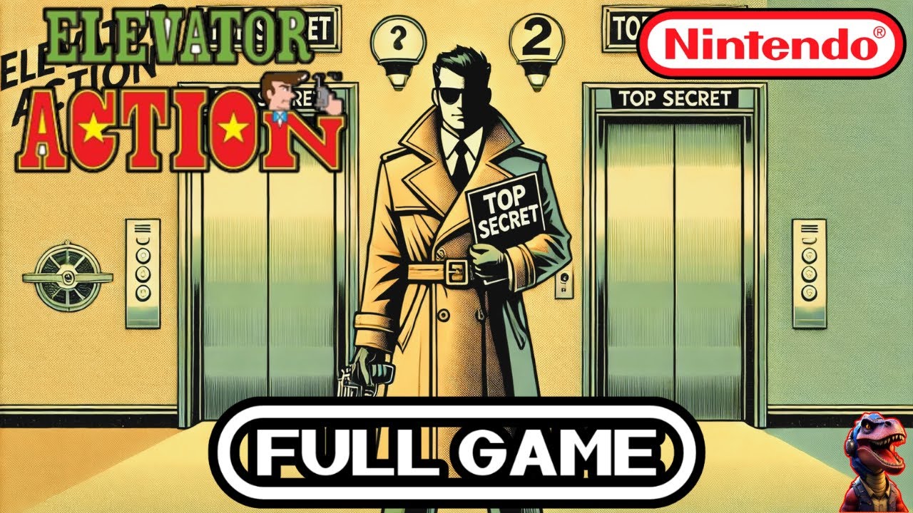 Elevator Action 1985 | NES Longplay | Classic Retro Gameplay | No Commentary - YouTube