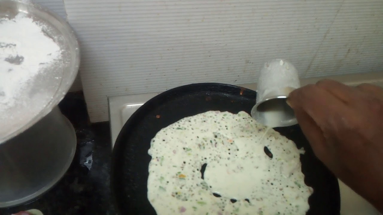 making dosa - YouTube