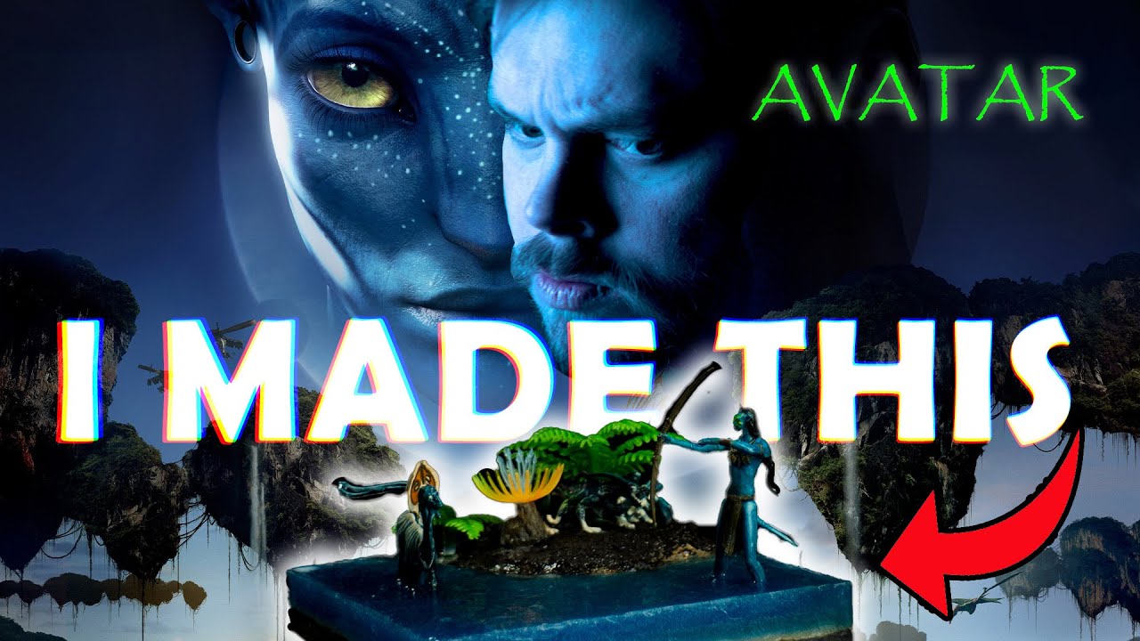 I made an Avatar miniature diorama out of TOYS - YouTube