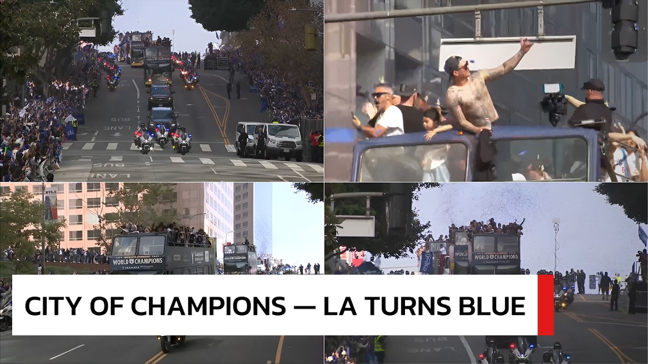 EXCLUSIVE: Dodgers’ World Series Championship Parade — LA’s ...