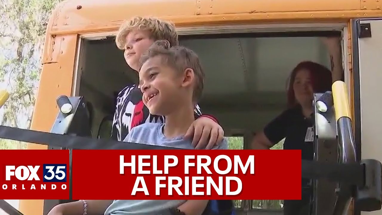 Student fixes wheelchair lift on school bus - YouTube