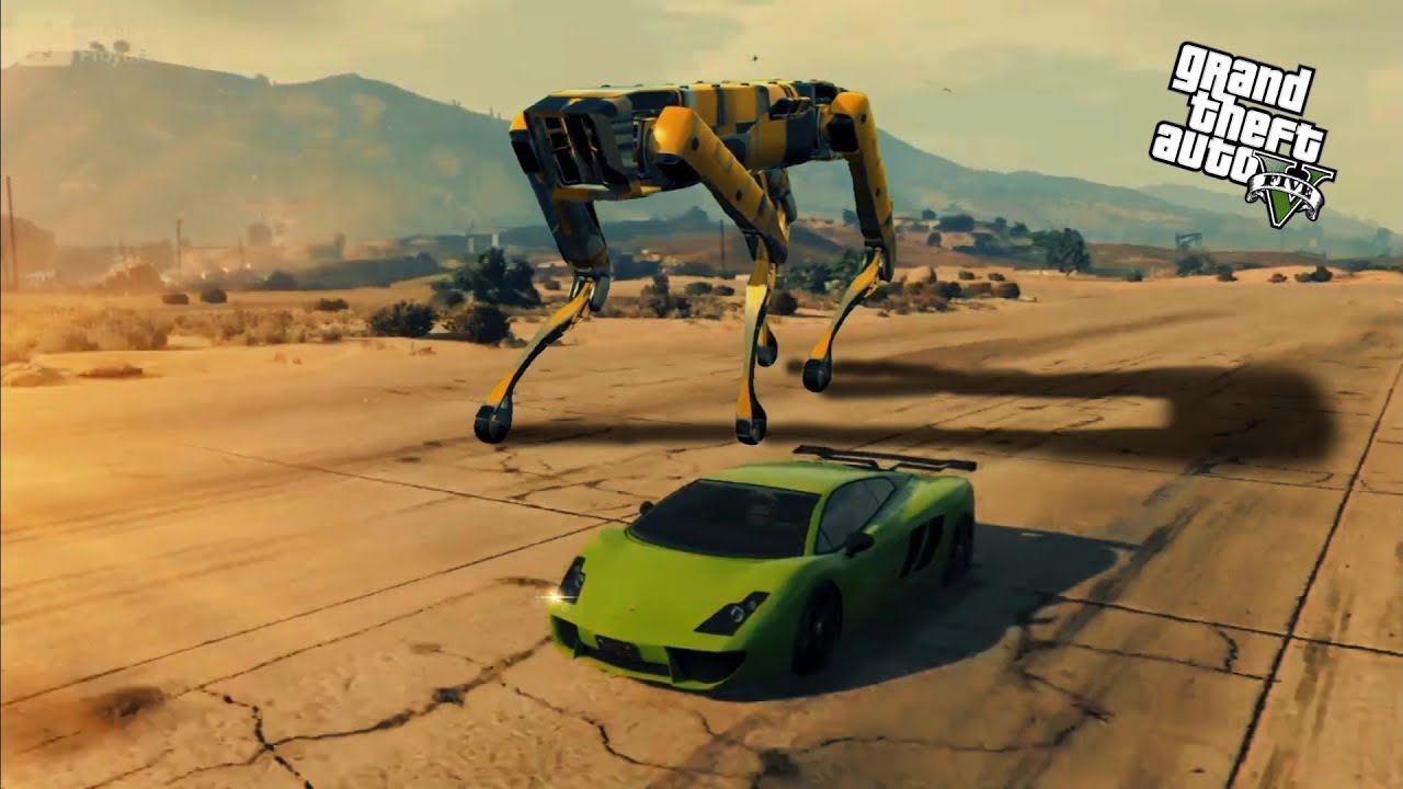 GTA V [Robot gigante] - YouTube