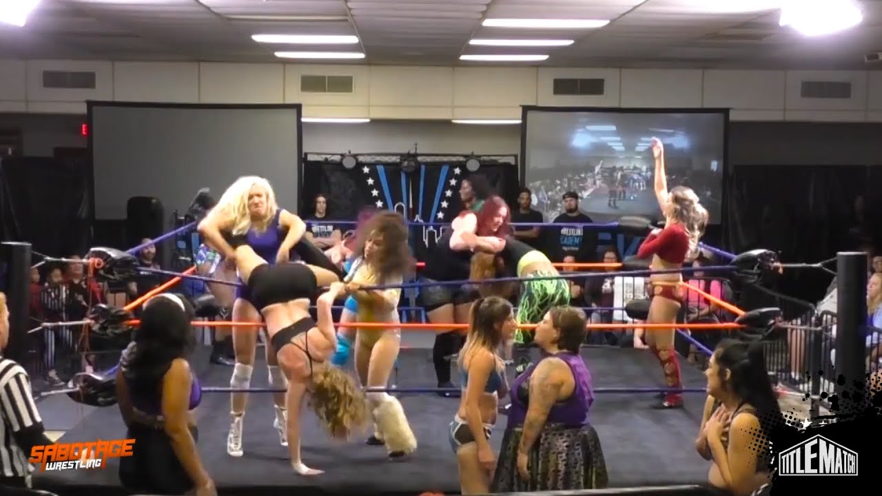 16 WOMAN BATTLE ROYAL - Hyan, Raychell Rose, Angel Blue, Killa Kate ...
