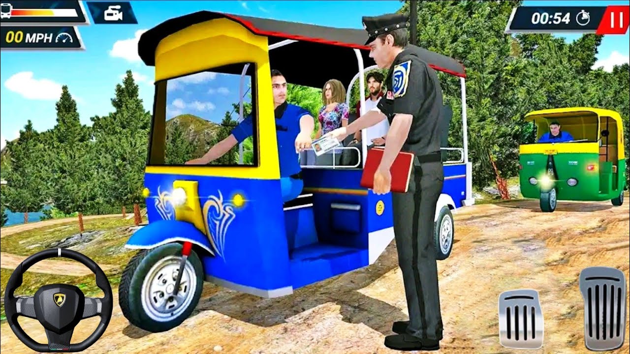 Offroad Tuk Tuk Driving 2019 🛺💥 Gameplay 118 || Tuk Tuk Games || Flash Gameplay - YouTube