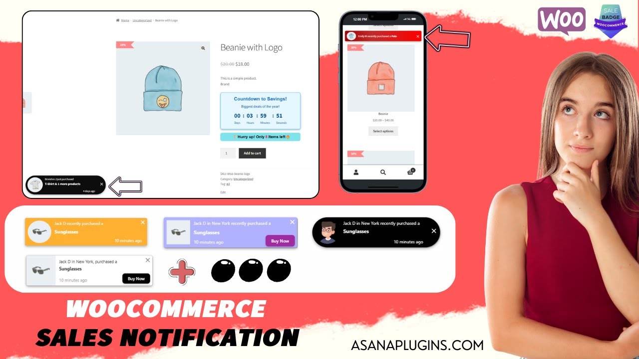 How to Add Sales Notifications in WooCommerce (Step-by-Step) - YouTube