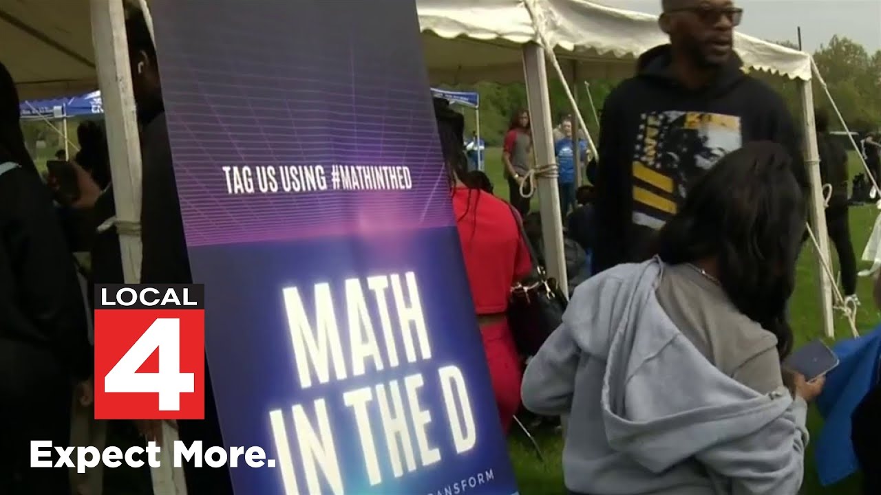 Detroit high school hosts 'Math in the D' event as school year comes to ...