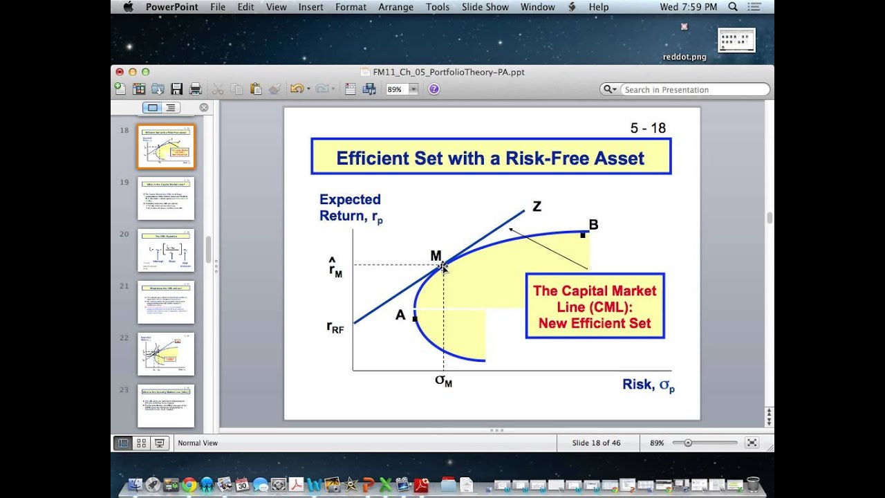 CH5 Portfolio Theory Tracing Efficient Frontier Fama-French and Roll ...