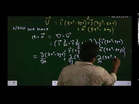 B.Sc Math Part-2 //Vector Calculus//Problem on Divergence,Gradient ,and ...