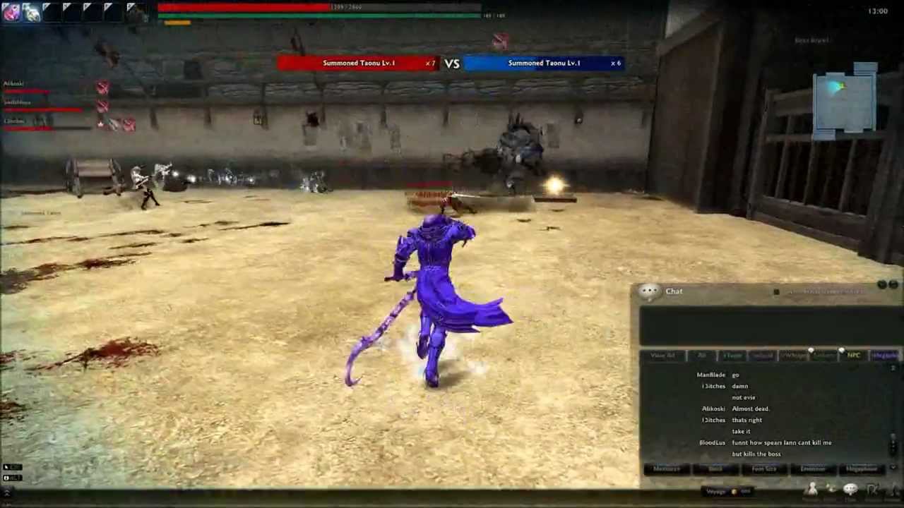 Vindictus - PVP Single Monster - YouTube