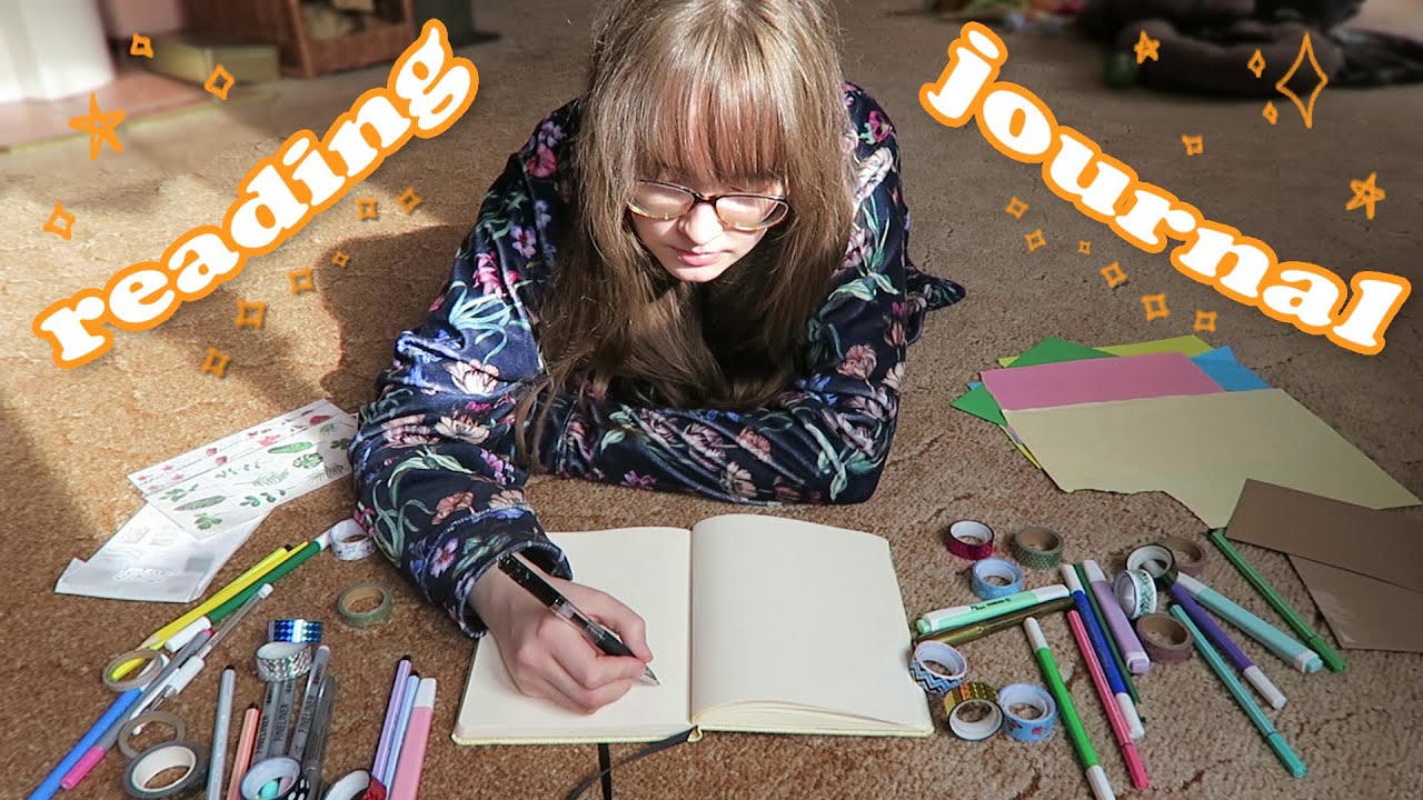 starting a book journal, vlog & hauls 📖🎨📦 - YouTube