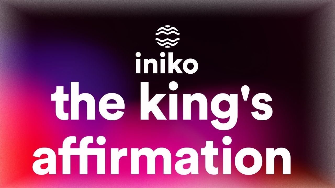 Iniko - The King's Affirmation (Lyrics) "i will be one of the greatest ...