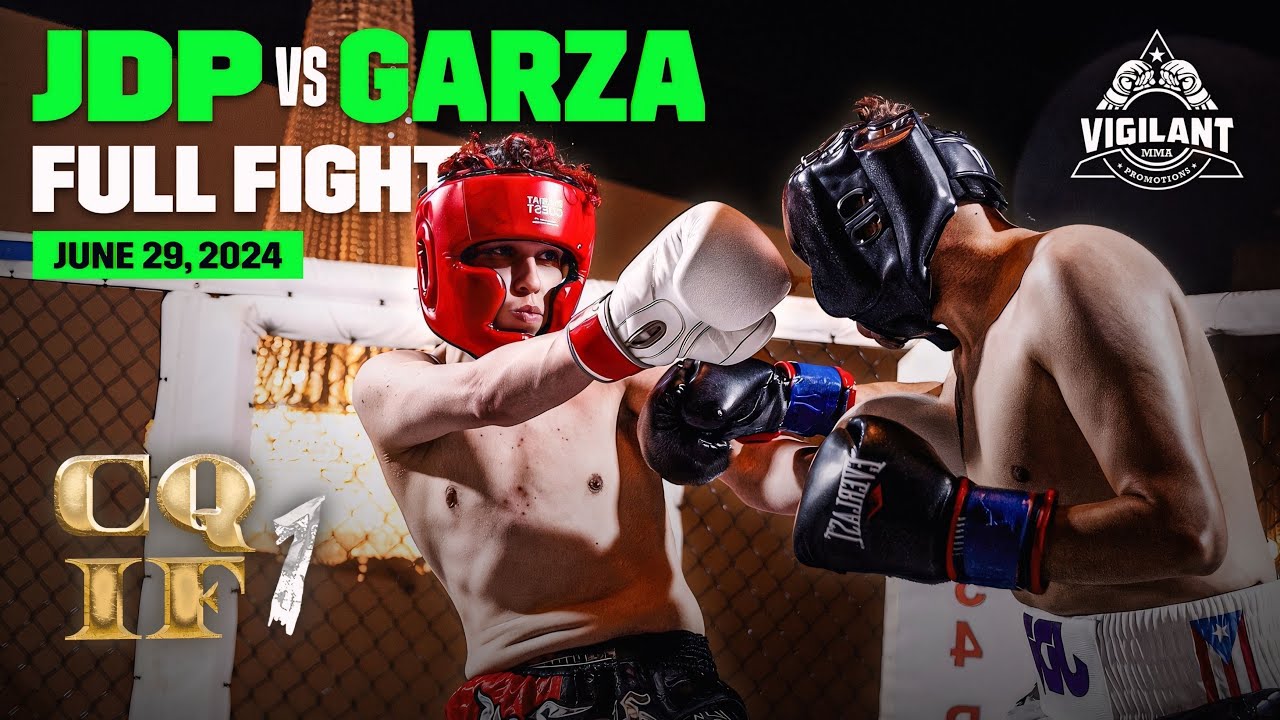 JDP vs. Garza Full Fight | VIGILANT MMA | (June 29th 2024) - YouTube