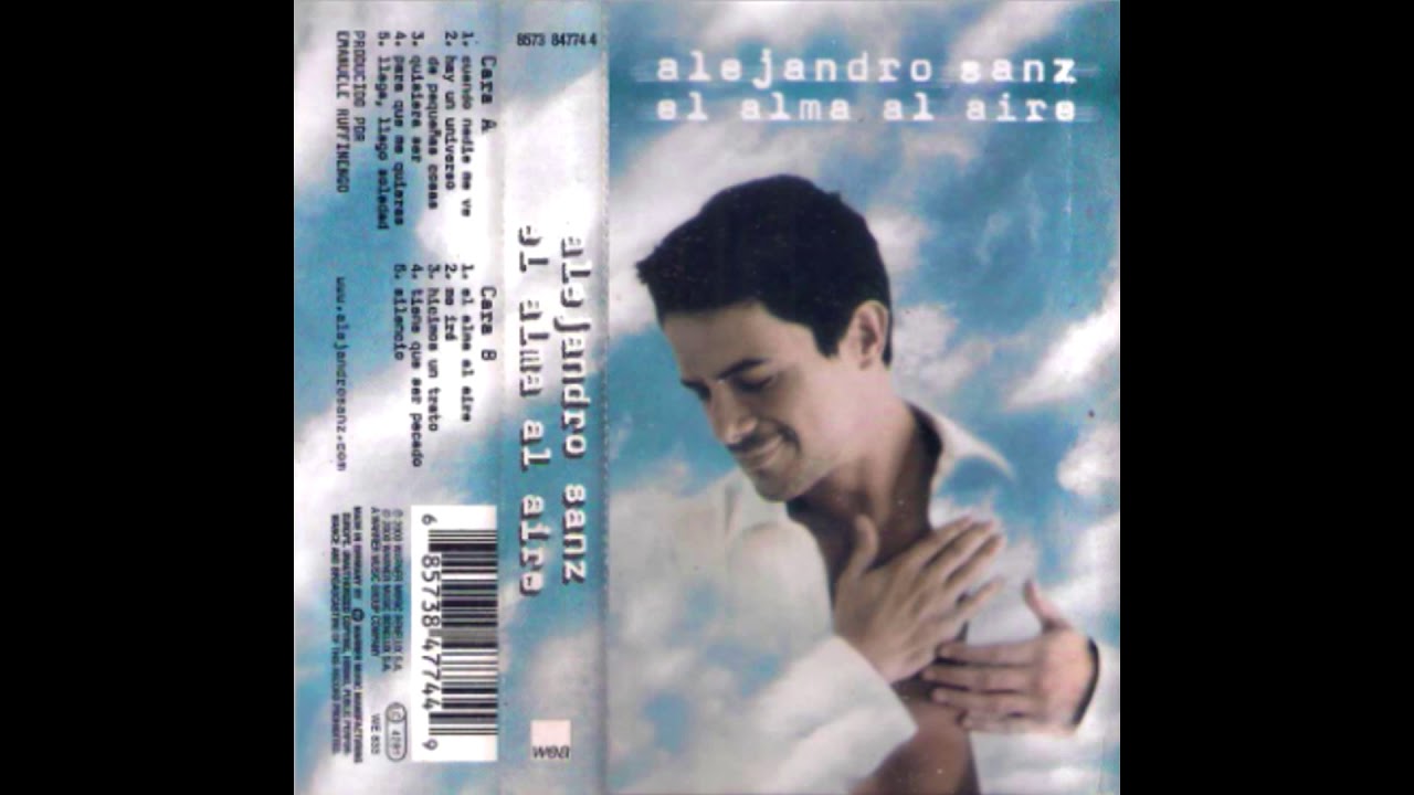 ALEJANDRO SANZ - CUANDO NADIE ME VE - YouTube