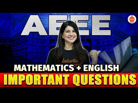 Amrita Engineering Entrance Examination (AEEE) | Important Questions📝| Maths | English | Namrata Mam