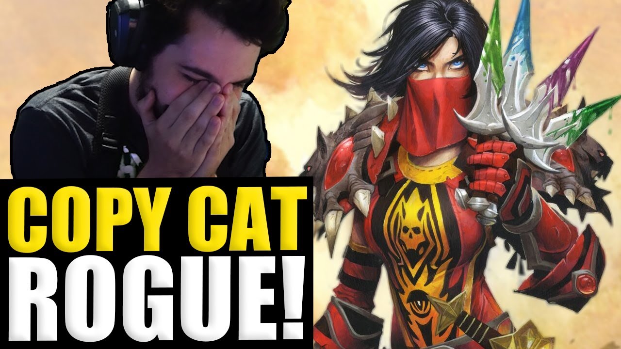 Gank Opponents Quest Rewards! | Secret Copy Cat Rogue | Hearthstone ...