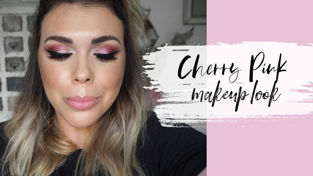 Pink Glam Eye Makeup Look (from Instagram) - YouTube