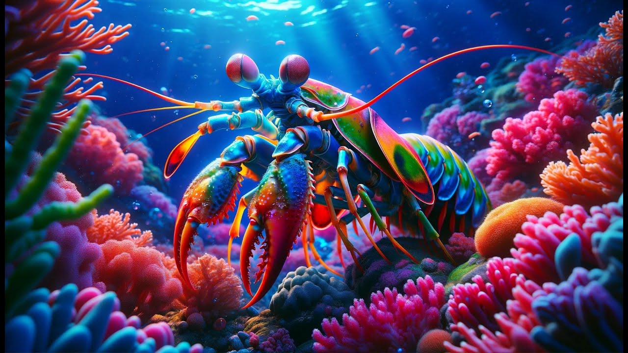 The Mantis Shrimp: Underwaters Fierce Gladiator - YouTube