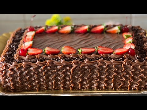 CONFEITANDO COM BRIGADEIRO PONTO DE BICO - BOLO DE VITRINE