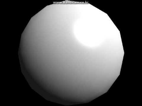 GLSL Lighting Example - YouTube