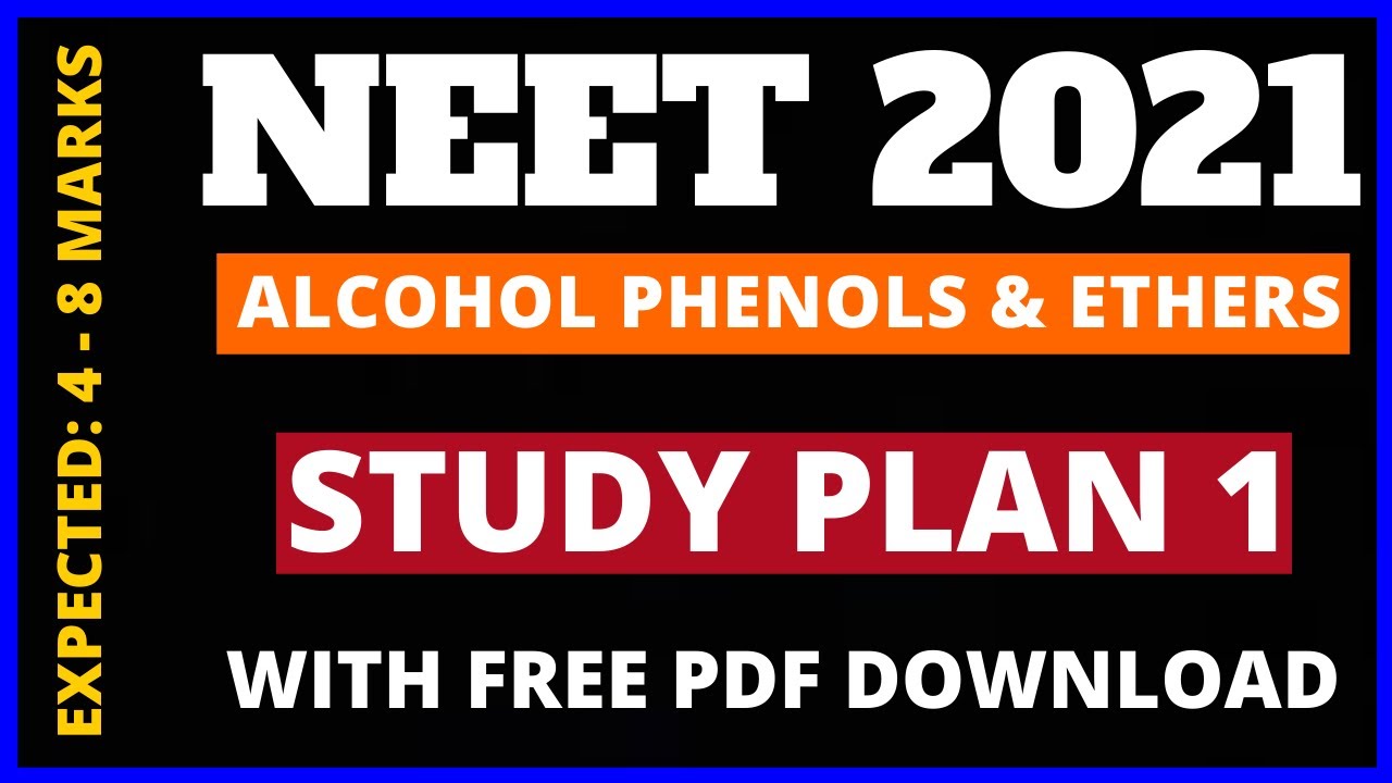 NEET 2021 | STUDY PLAN 1 | FREE PDF | IMPORTANT QUESTIONS WITH ...