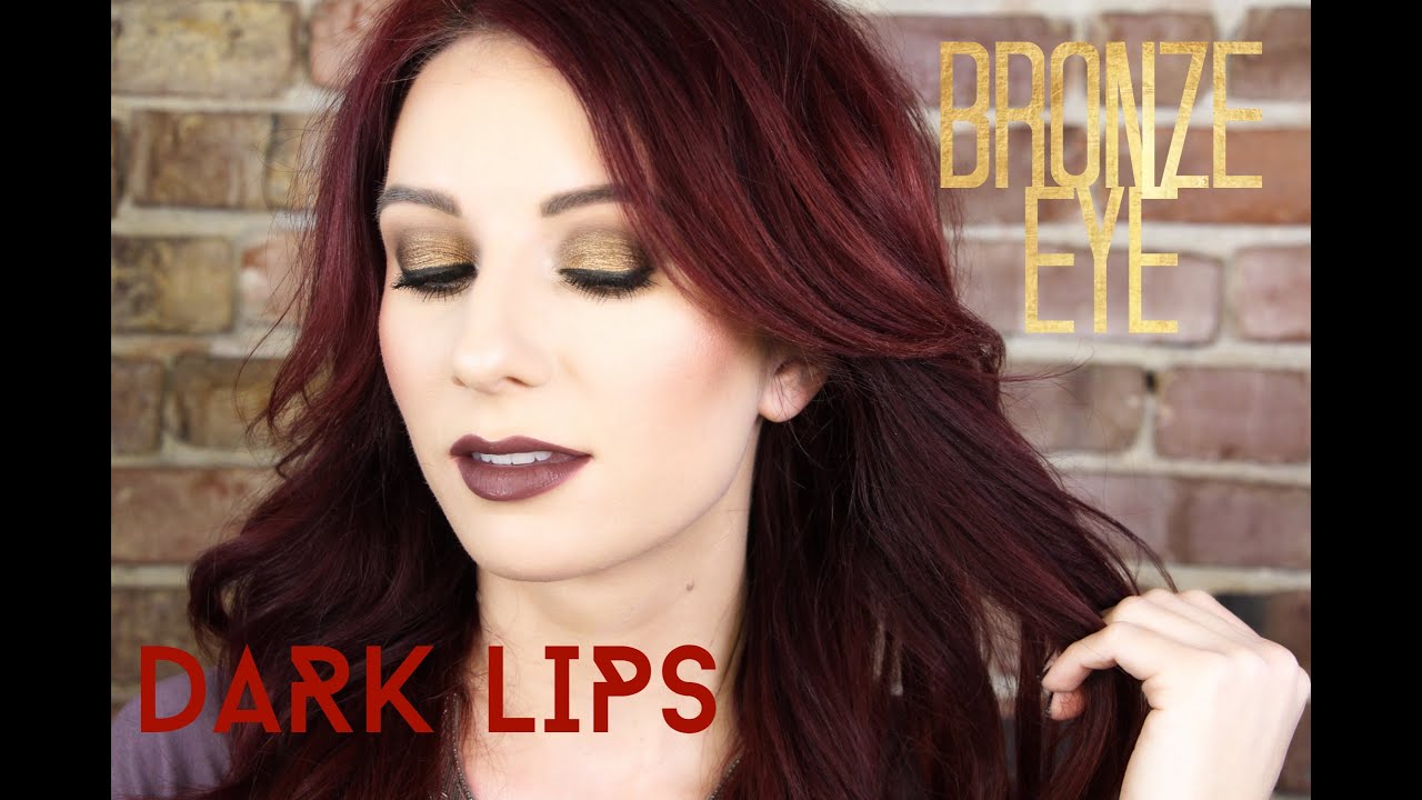 Fall Bronze Eye & Rosey Brown Lip | Urban Decay Naked Palette | Royal ...