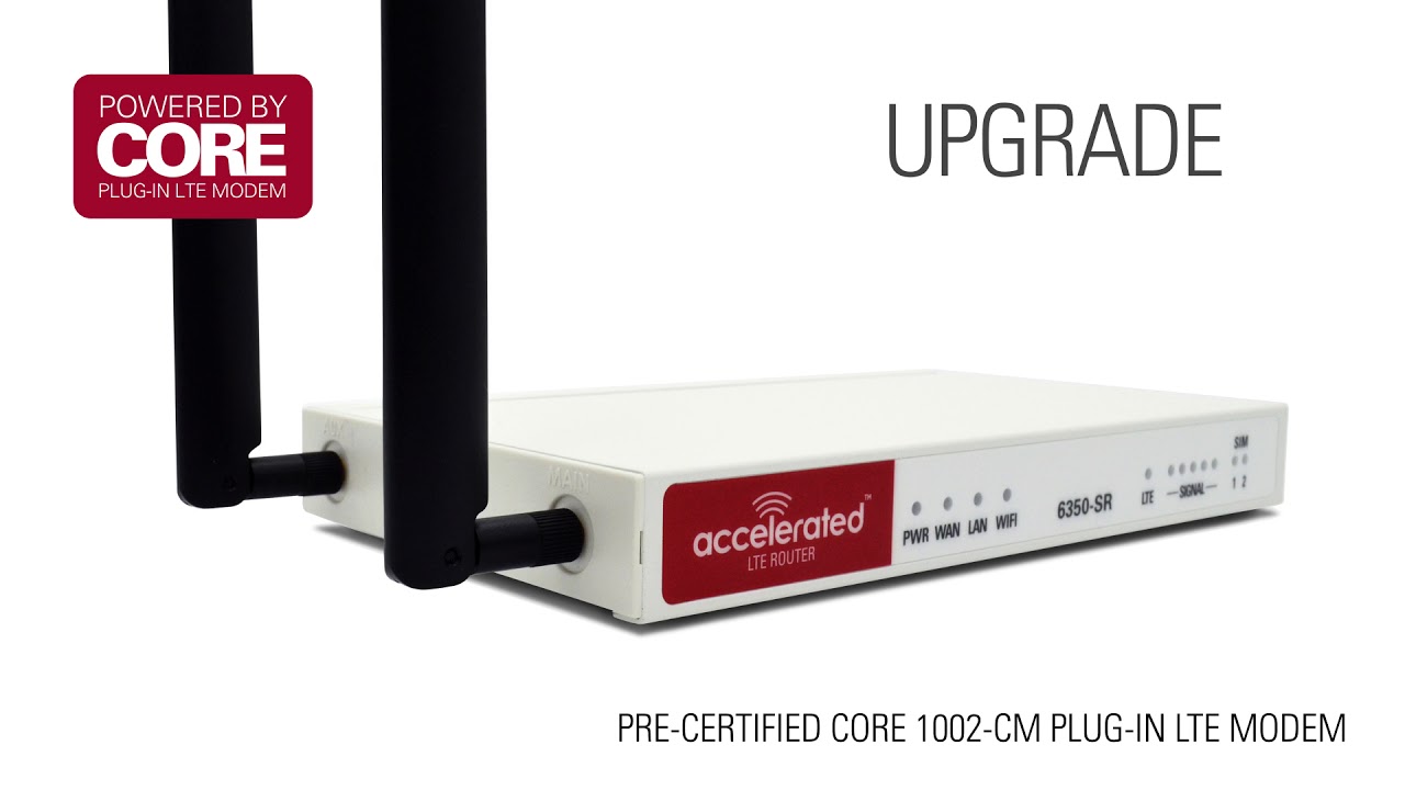 6350-SR LTE Router: LTE Router with WAN & WWAN Connectivity - YouTube