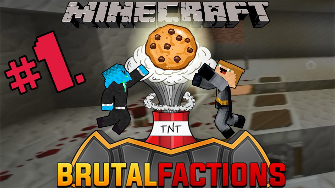 MINECRAFT: KEKSIĆI SU OP!!!-BrutalFactions w/Bloodmaster Part 1. - YouTube