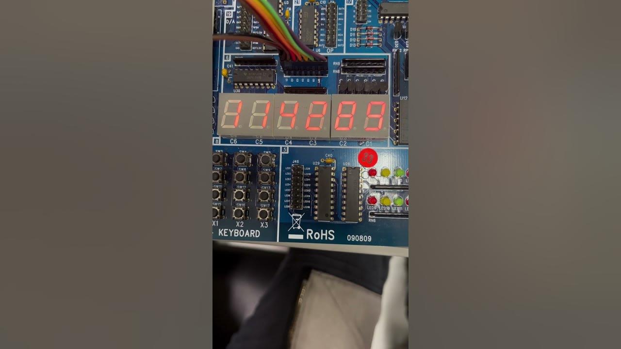 LAB02-3_7SEG_Dispx6_decimal - YouTube