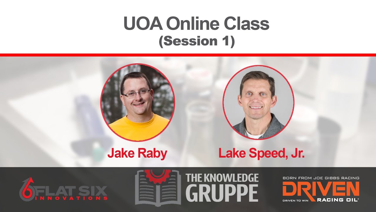 UOA - Used Oil Analysis Online Class - (Session 1) with Jake Raby ...