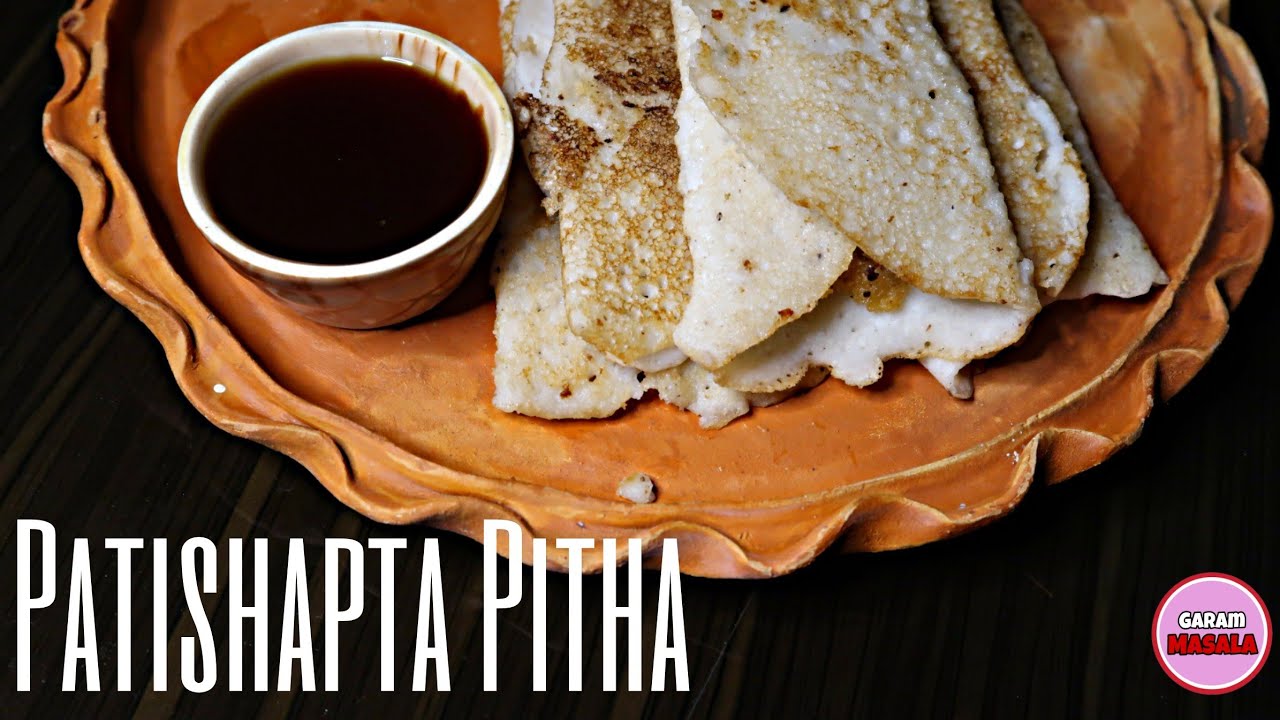Patishapta with grated Coconut | Patishapta Pitha Recipe | Bengali food ...