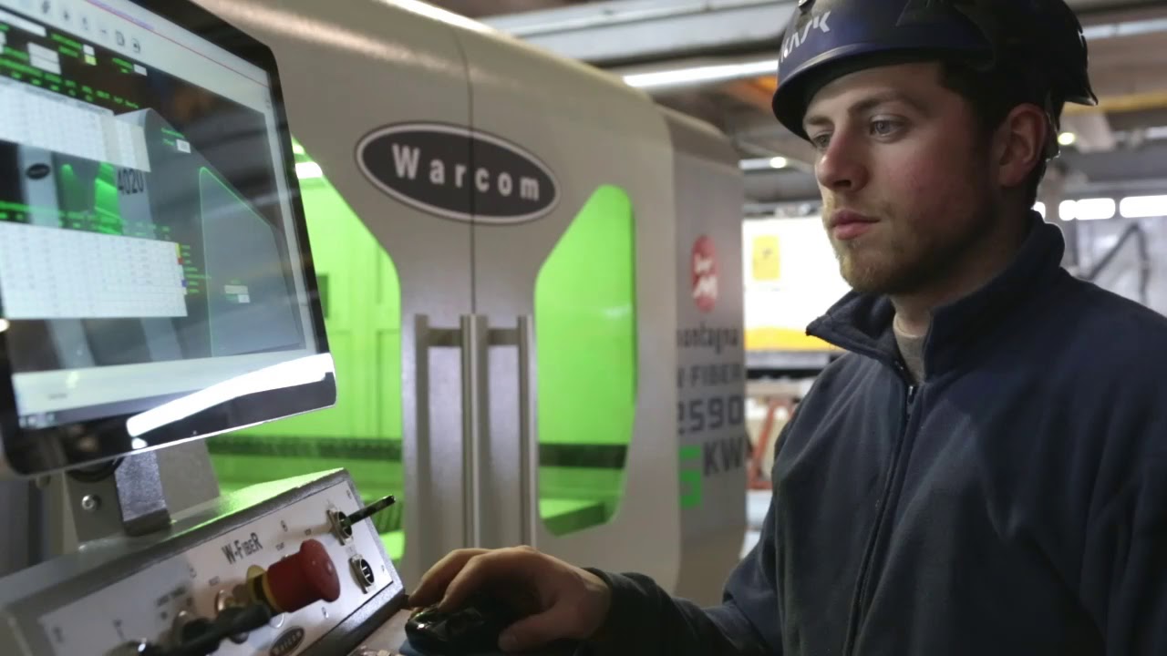 Warcom W.FIBER 2590 - 6 kW - YouTube